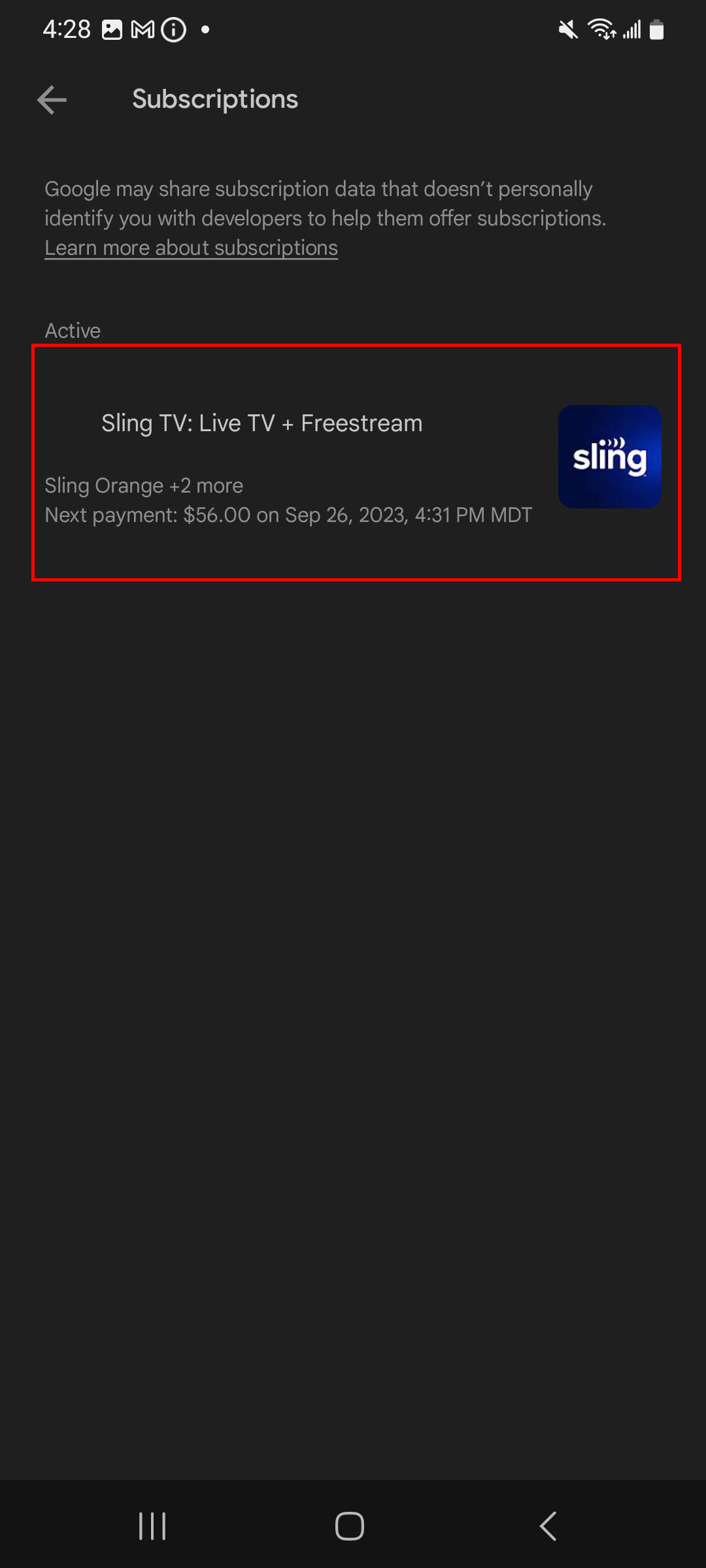 Billing FAQs | Sling TV Help