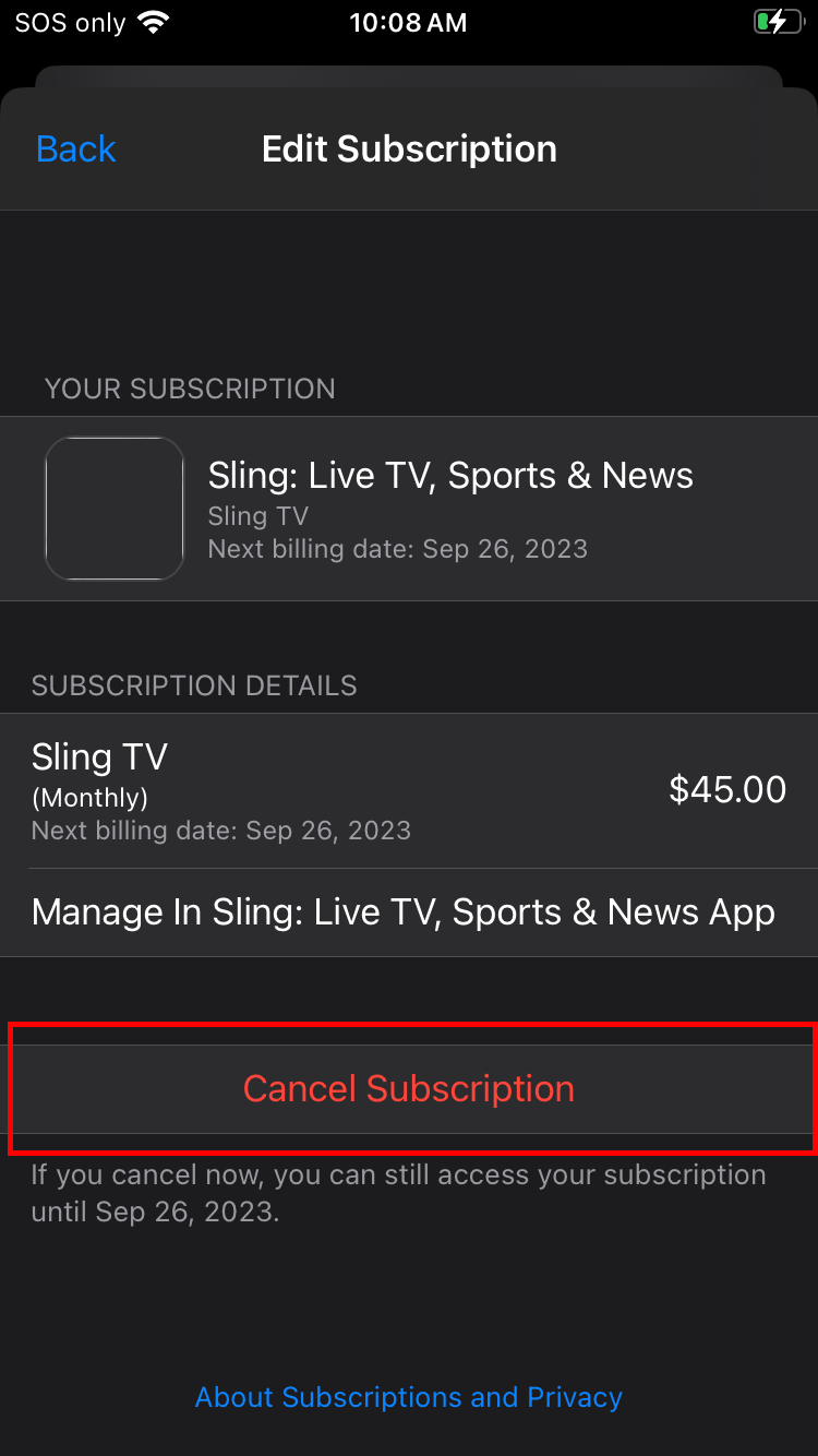 Billing FAQs | Sling TV Help