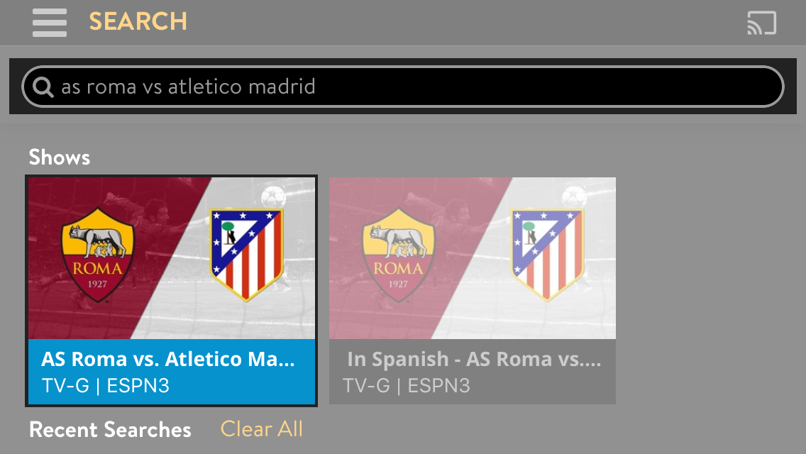 Finding Your Game on ESPN3