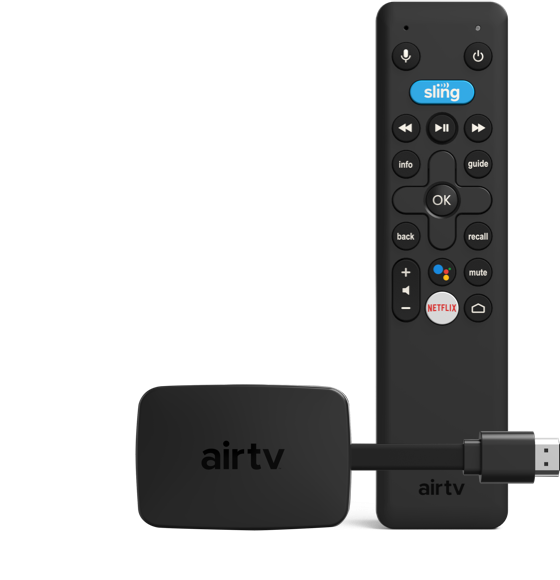 Watch TV live and on demand on AirTV | Sling TV