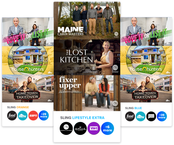 Stream Lifestyle TV Shows | Sling TV
