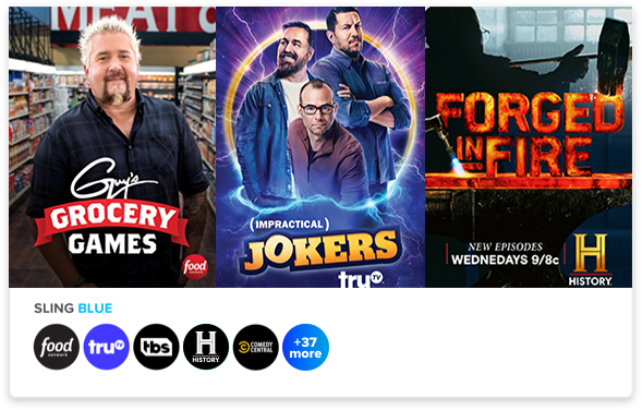 Watch Competition Shows on Sling
