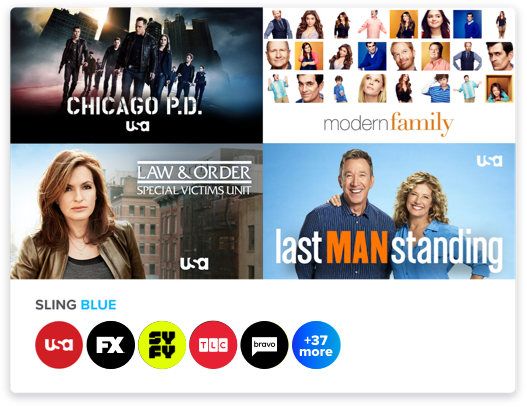 Stream classics and reruns on Sling Blue