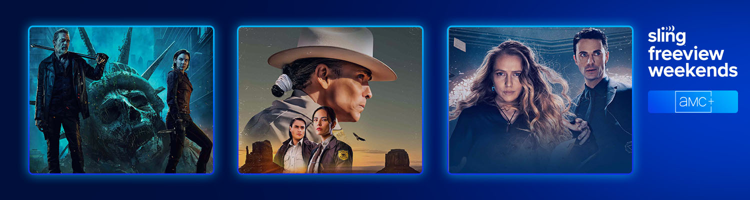 Sling Freeview Weekend Aug. 3-6: AMC+
