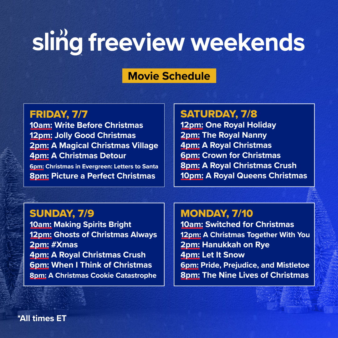 Celebrate Christmas in July with a Free Preview of Hallmark Channel