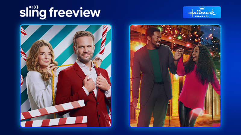 Get Into the Christmas Spirit With Sling TV's Hallmark Freeview