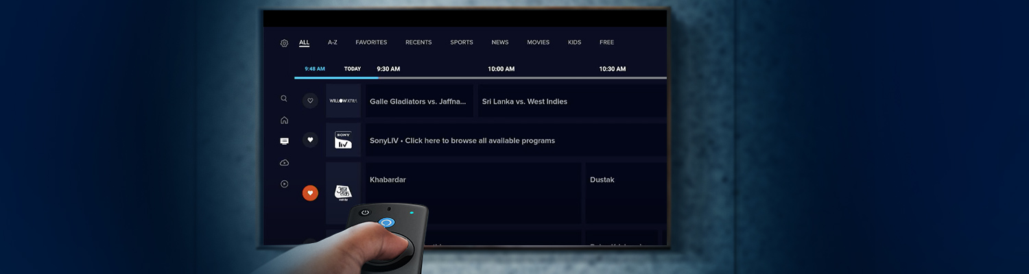 Easily Access Your Favorite Channels on Sling