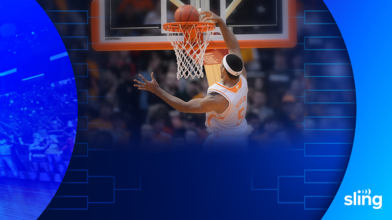 NCAA Men’s Basketball Tournament Schedule on Sling TV