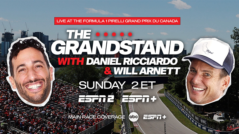 How to Watch 'The Grandstand' F1 Broadcast with Daniel Ricciardo and ...