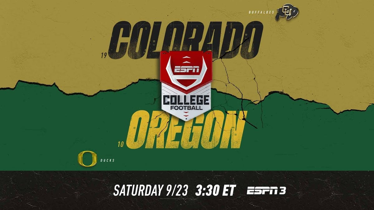 Stream Colorado vs. Oregon Live on Sling