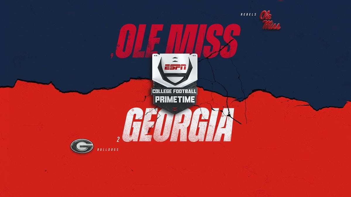 How to Watch Ole Miss vs Georgia with Sling TV